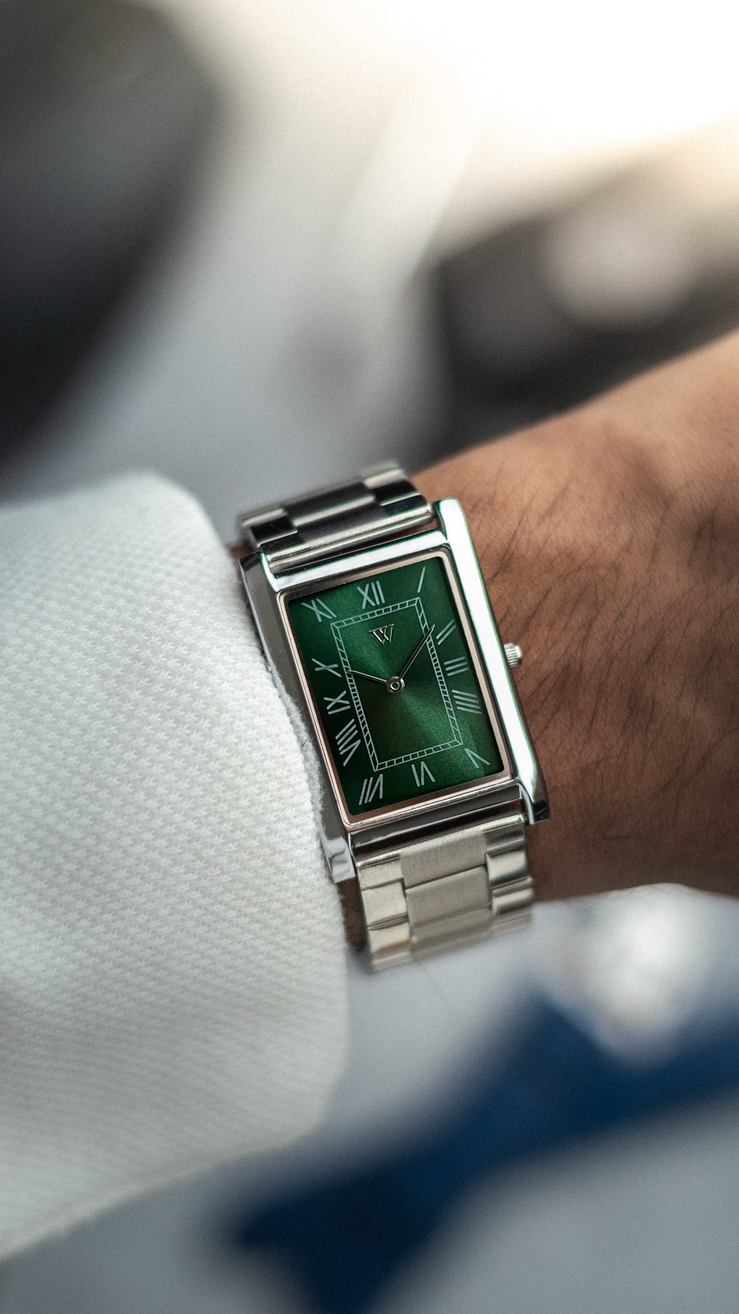 The S23 - Slim Tank Style Watch - By Watchtopia – watchtopia.in
