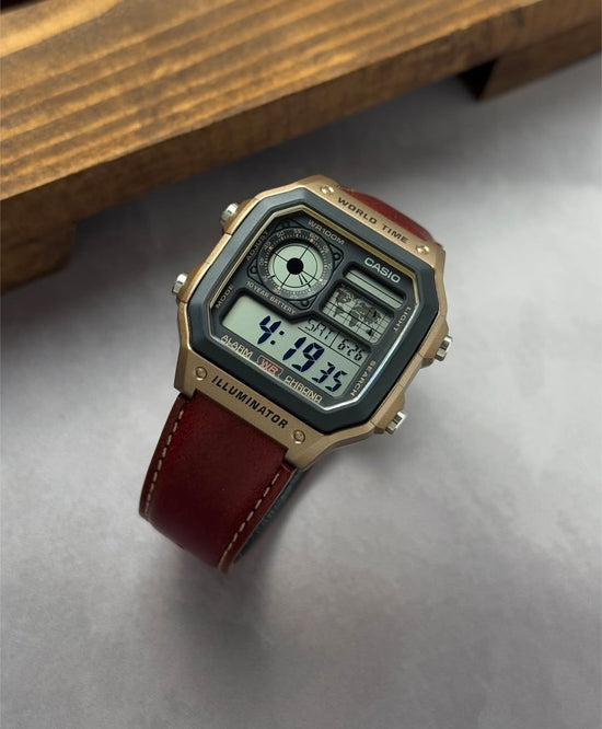 CASIO AE-1200WHL-5AV - D383 'Royale' – watchtopia.in