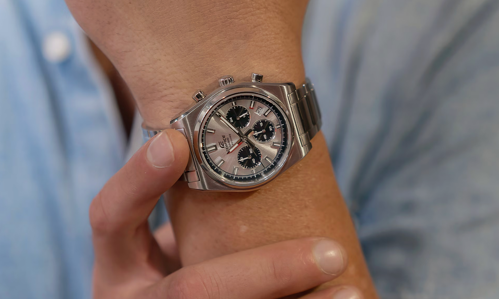 Casio Edifice EFB-730D-7AV – Casio Sapphire Classic | Chronograph ...