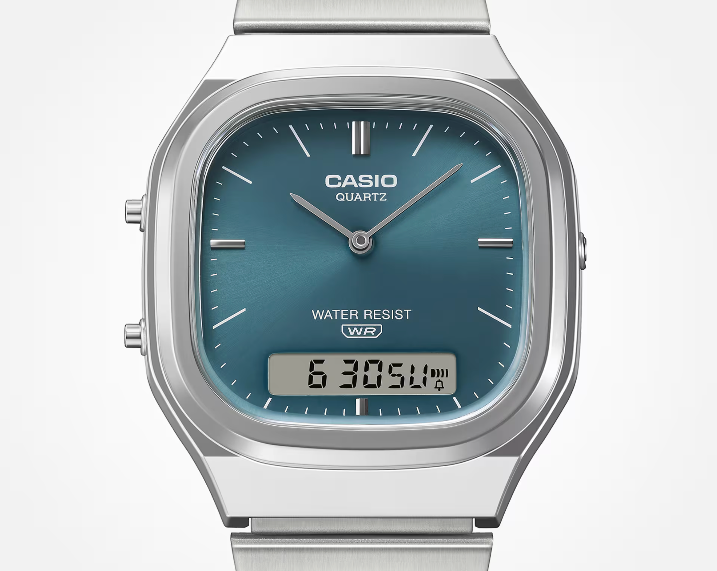 Casio AQ-240E-3A Analog-Digital Teal Dial Watch – watchtopia.in